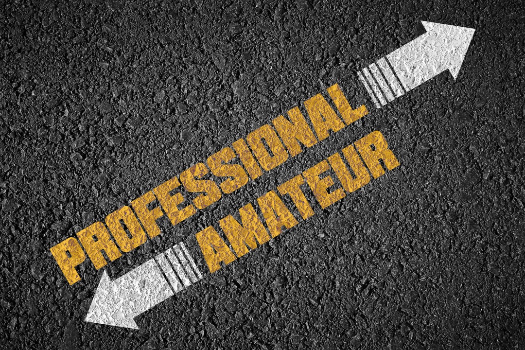 Transitioning from Amateur to Professional; Harnessing the Power of ... Transitioning from Amateur to Professional; Harnessing the Power of ...