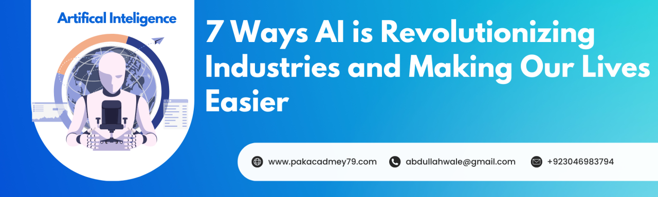 7 Ways AI is Revolutionizing 7 Ways AI is Revolutionizing