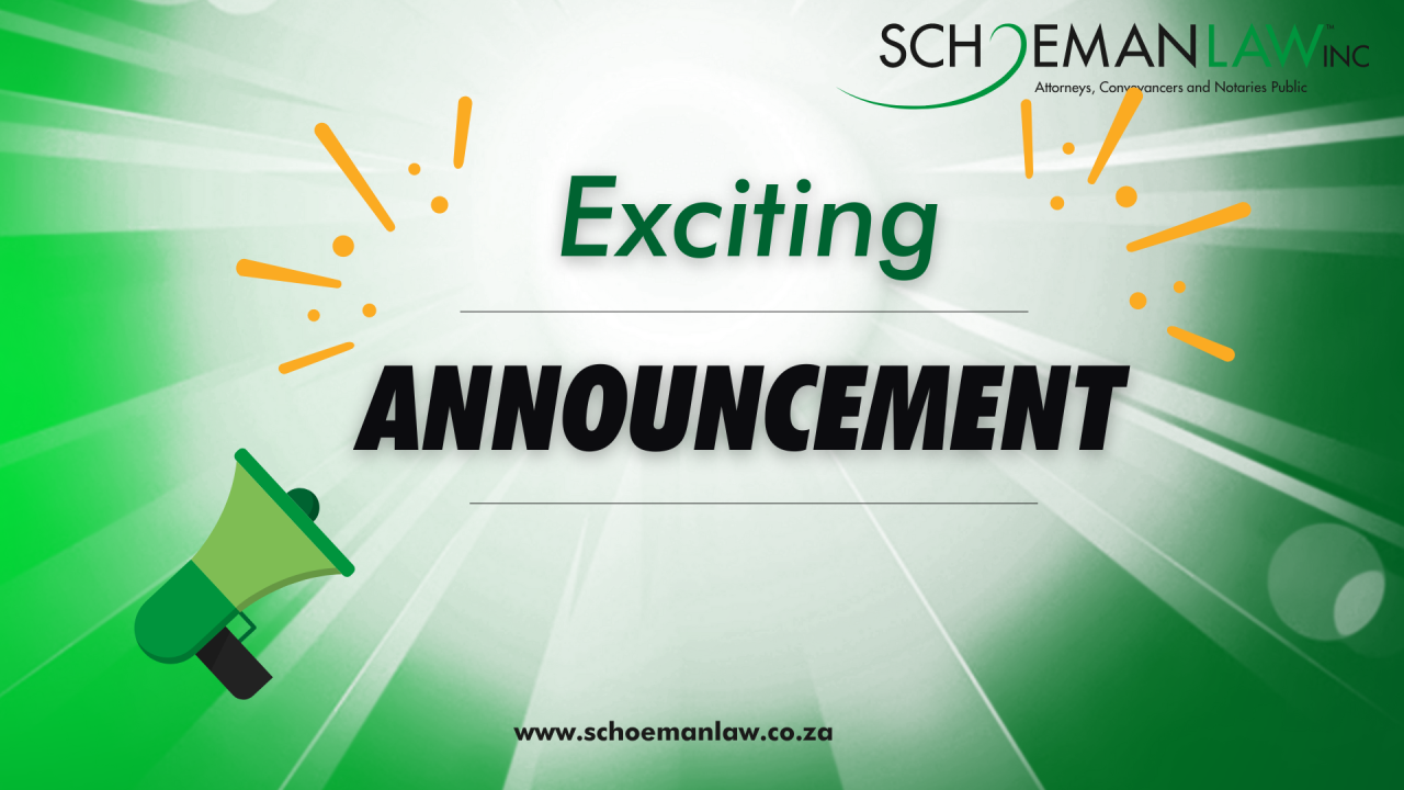 Exciting Announcement! Exciting Announcement!
