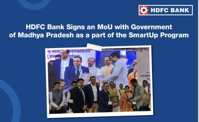 HDFC Bank signs an MOU with the Government as a part of the Smart up ... HDFC Bank signs an MOU with the Government as a part of the Smart up ...