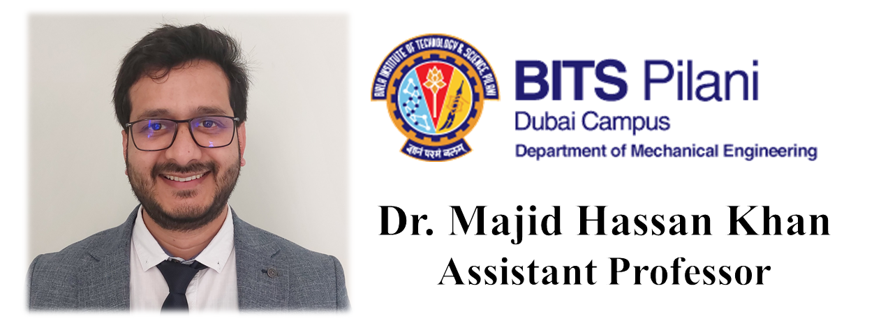 Dr. Majid Hassan Khan, Assistant Professor Dr. Majid Hassan Khan, Assistant Professor