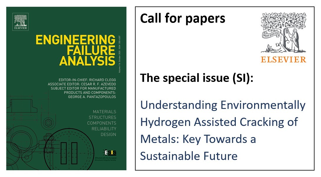 Call for papers: The special issue of Engineering Failure Analysis ... Call for papers: The special issue of Engineering Failure Analysis ...