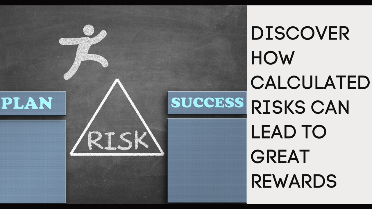 The Importance of Taking Calculated Risks The Importance of Taking Calculated Risks