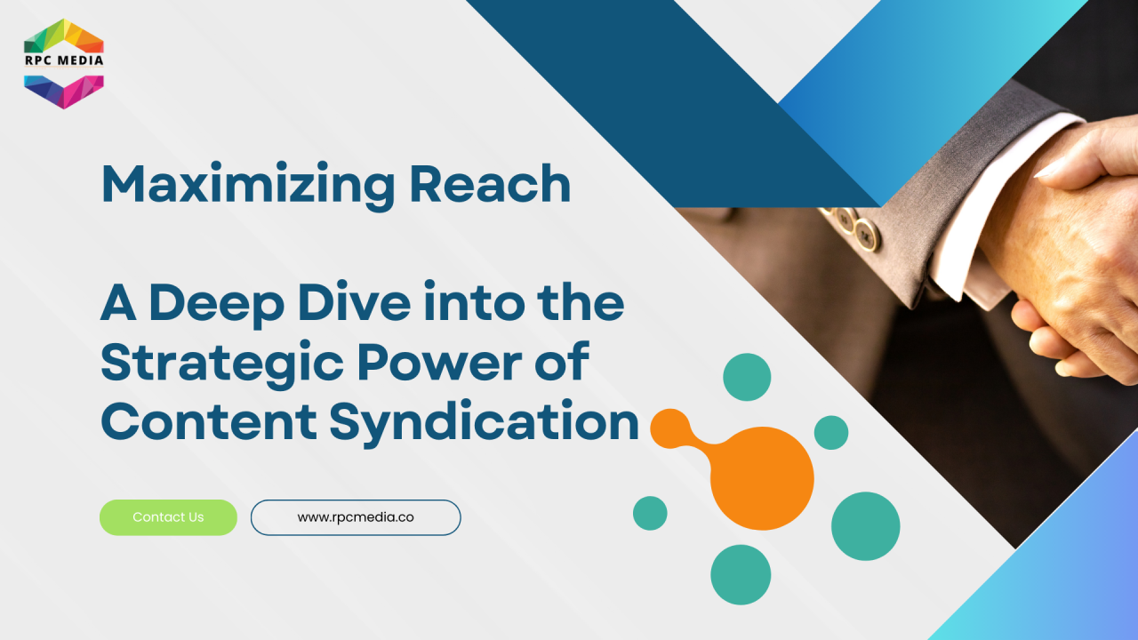 Maximizing Reach: A Deep Dive into the Strategic Power of Content ... Maximizing Reach: A Deep Dive into the Strategic Power of Content ...