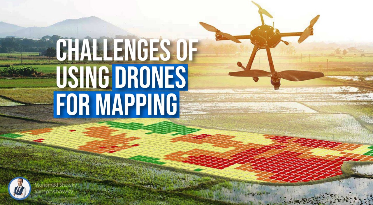Challenges of using drones for mapping Challenges of using drones for mapping