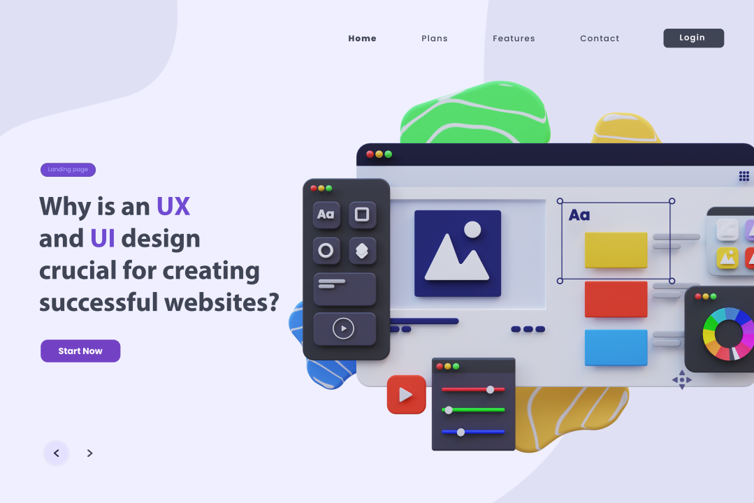 Why is an UX and UI design crucial for creating successful websites? Why is an UX and UI design crucial for creating successful websites?