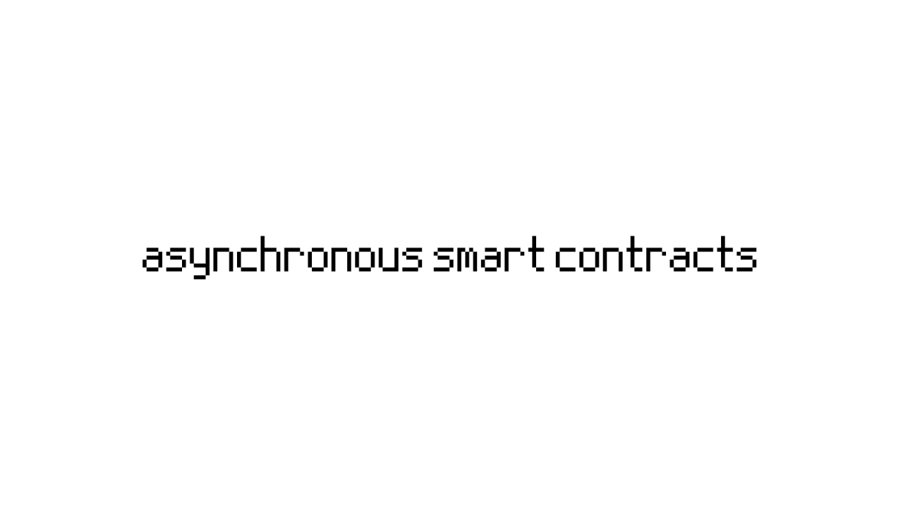 Async Smart Contracts: Parallelizing Blockchain Executions Async Smart Contracts: Parallelizing Blockchain Executions