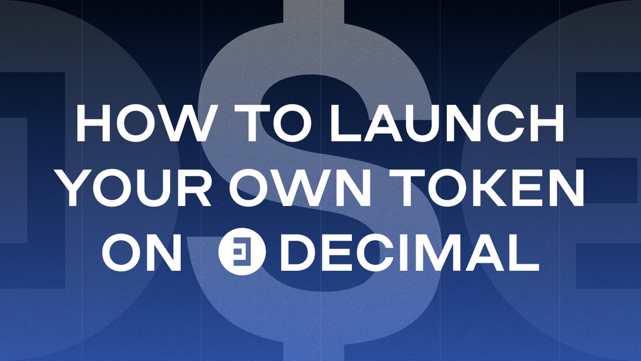 Demystifying Token Creation on the Decimal Blockchain: A Comprehensive ... Demystifying Token Creation on the Decimal Blockchain: A Comprehensive ...
