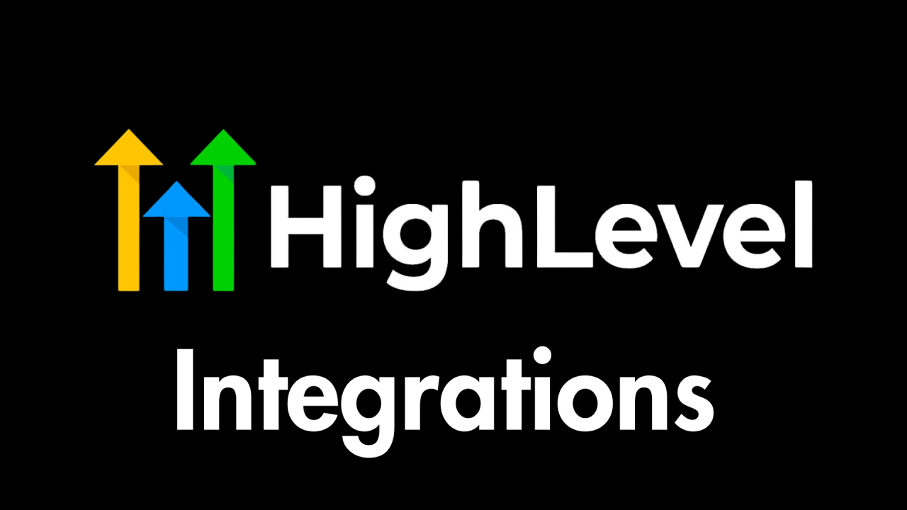 GoHighLevel Integrations - Complete Guide 2024 GoHighLevel Integrations - Complete Guide 2024