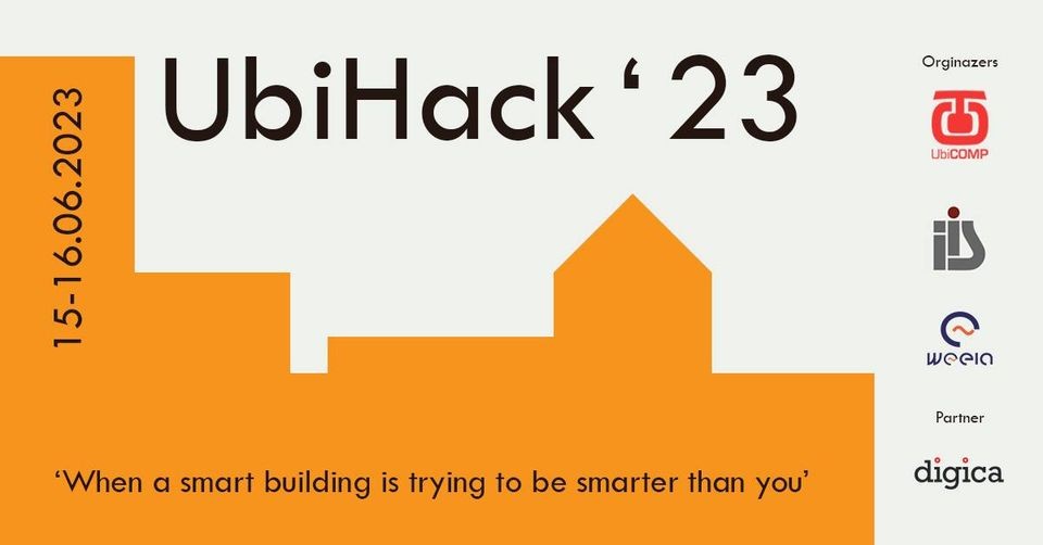 UbiHack '23 - HCI, AI i IoT dla inteligentnych budynków UbiHack '23 - HCI, AI i IoT dla inteligentnych budynków