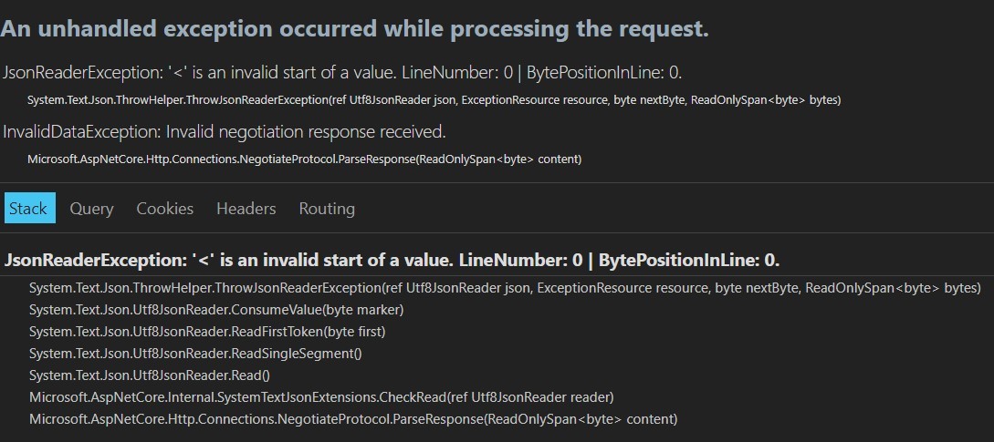 SignalR in Blazor Server with Azure AD B2C Authentication pitfalls ... SignalR in Blazor Server with Azure AD B2C Authentication pitfalls ...
