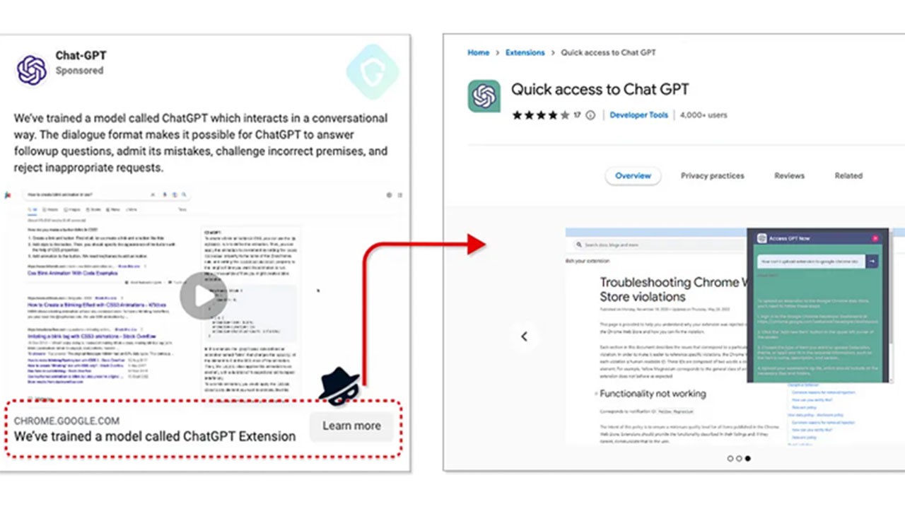 Fake ChatGPT Chrome Extension Hijacking Facebook Accounts for Malicious ... Fake ChatGPT Chrome Extension Hijacking Facebook Accounts for Malicious ...