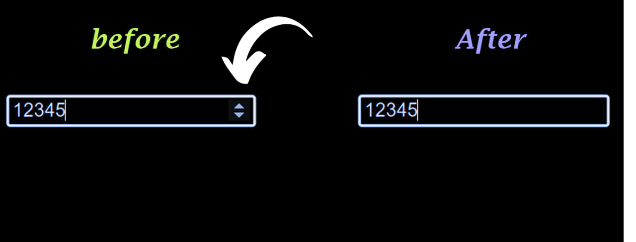 How to Hide Arrows in Number Input Fields Using CSS كيفية إخفاء الأسهم ... How to Hide Arrows in Number Input Fields Using CSS كيفية إخفاء الأسهم ...