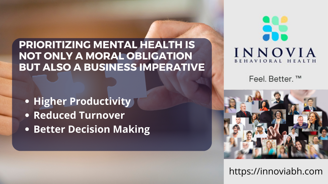 Prioritizing Mental Health in the Modern Workplace Prioritizing Mental Health in the Modern Workplace