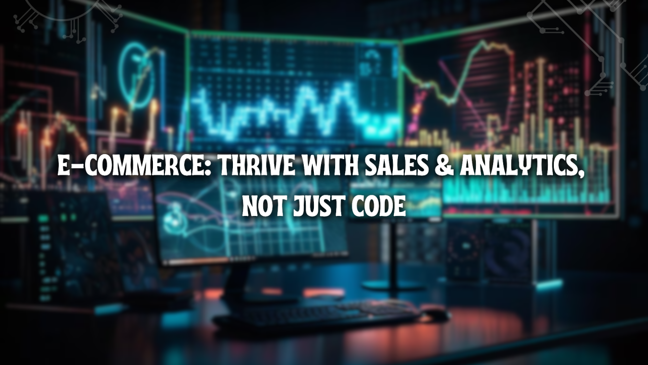 Why E-commerce Success Lies in Sales and Analytics, Not Just Building ... Why E-commerce Success Lies in Sales and Analytics, Not Just Building ...