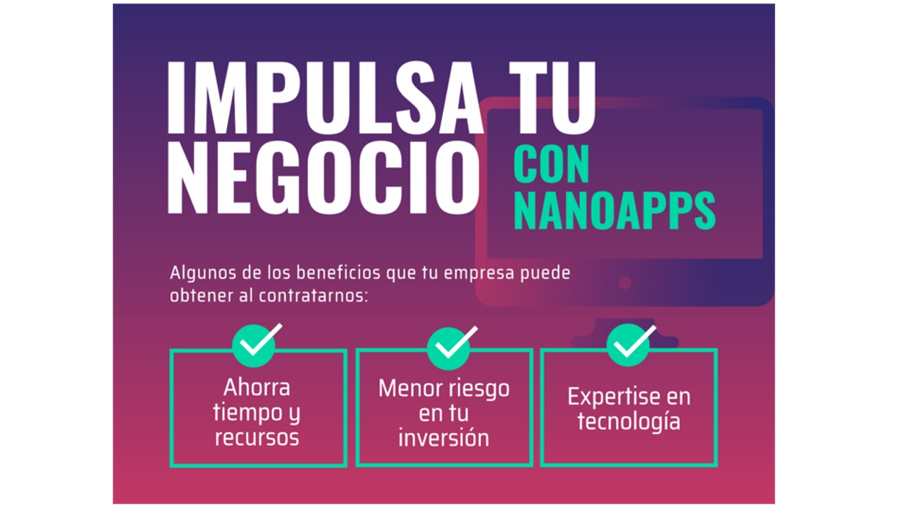 Impulsa tu negocio con NanoApps Impulsa tu negocio con NanoApps
