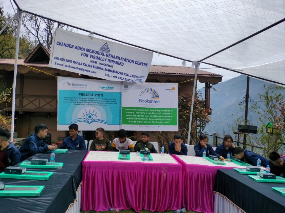 Benetech Bookshare Expands Reach to Kullu, Himachal Pradesh Benetech Bookshare Expands Reach to Kullu, Himachal Pradesh