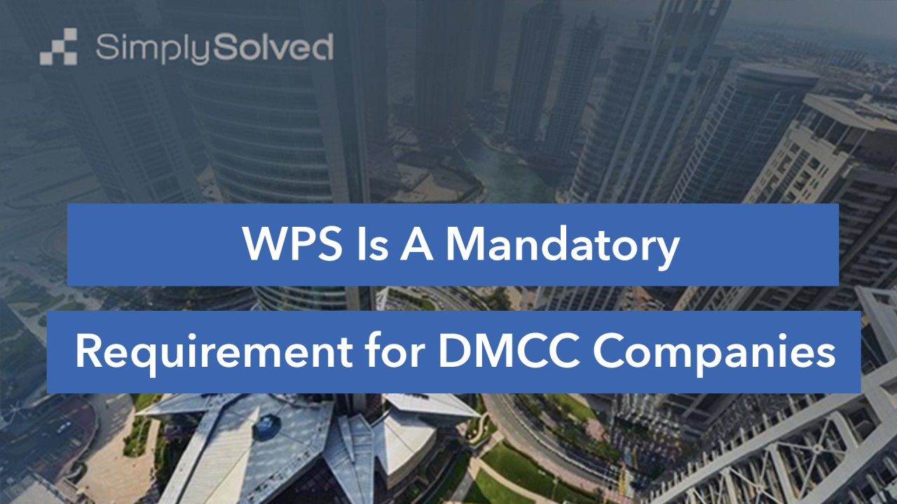 WPS is A Mandatory Requirement For DMCC Companies WPS is A Mandatory Requirement For DMCC Companies