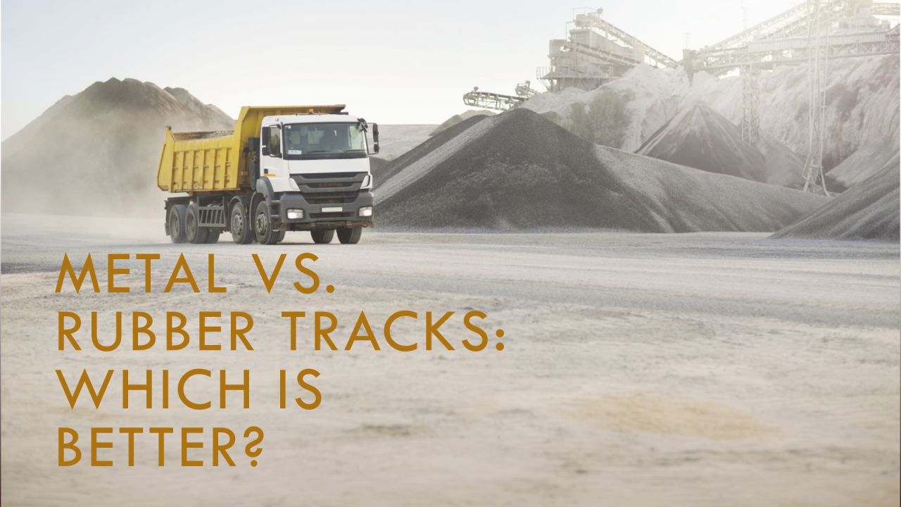 Exploring the Terrain: Metal vs. Rubber Tracks - A Comprehensive Guide. Exploring the Terrain: Metal vs. Rubber Tracks - A Comprehensive Guide.