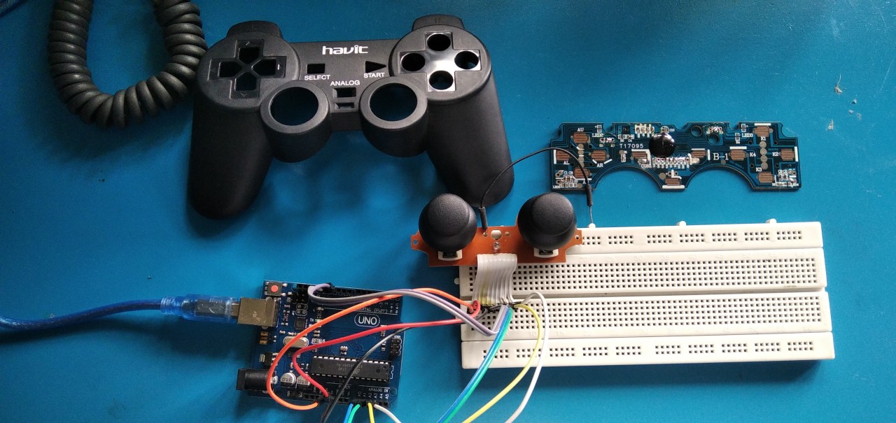 Havit Game Controller -> Arduino R/C 24 CH Transmitter Upgrade Havit Game Controller -> Arduino R/C 24 CH Transmitter Upgrade