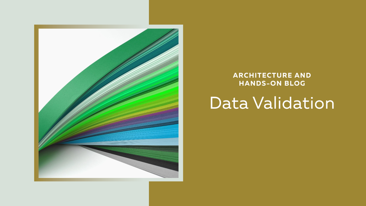 Data Validation for Analytics and Machine Learning Use Cases - Concept ... Data Validation for Analytics and Machine Learning Use Cases - Concept ...