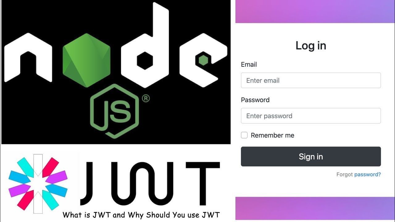 Using JSON Web Tokens for authentication in NodeJS Using JSON Web Tokens for authentication in NodeJS