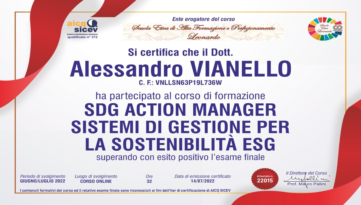 ESG, si comincia! ESG, si comincia!