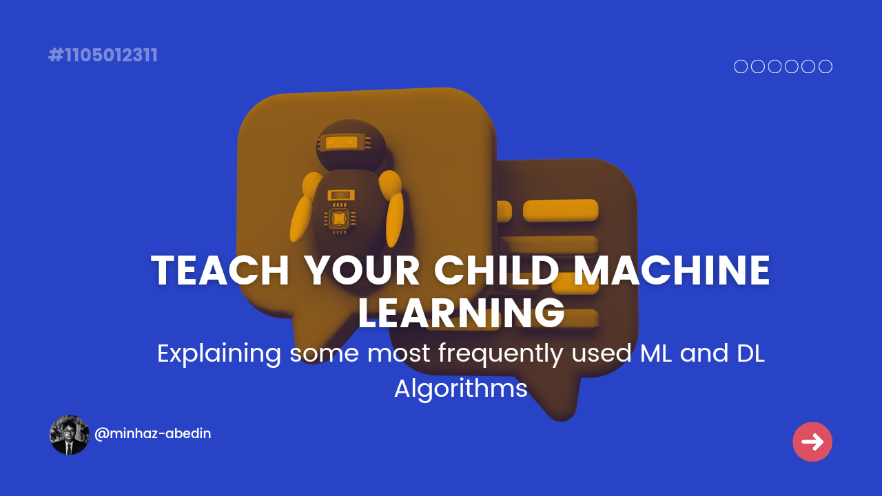 Explaining some most frequently used ML and DL Algorithms Explaining some most frequently used ML and DL Algorithms