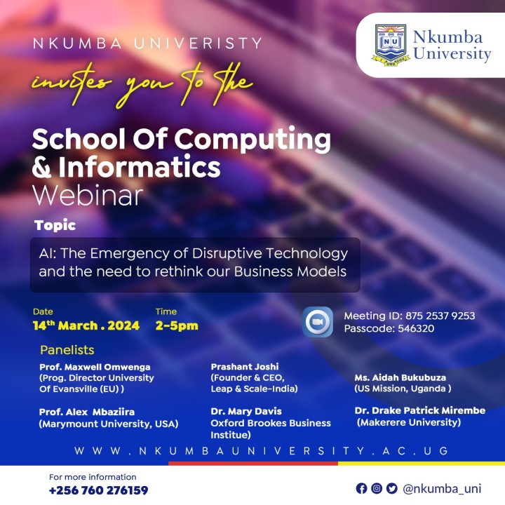 SCI Webinar: The Emergency of Disruptive Technology and the need to ... SCI Webinar: The Emergency of Disruptive Technology and the need to ...