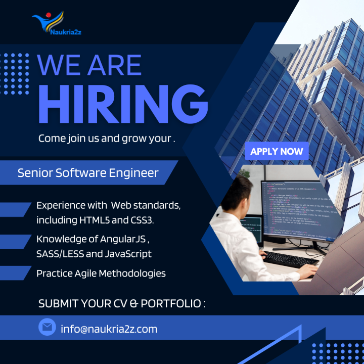 Hiring For Senior Software Engineer Hiring For Senior Software Engineer