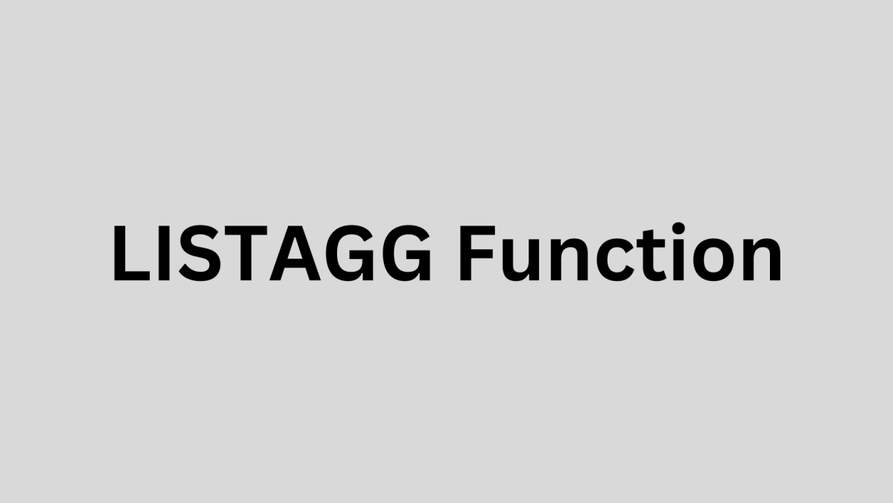 Simplifying String Aggregation in Oracle SQL with LISTAGG Function 🔍 Simplifying String Aggregation in Oracle SQL with LISTAGG Function 🔍
