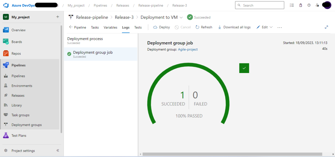 Deployment Group in Azure DevOps Deployment Group in Azure DevOps