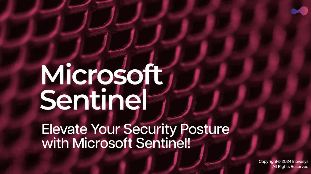 Elevate Your Security Posture With Microsoft Sentinel. Elevate Your Security Posture With Microsoft Sentinel.