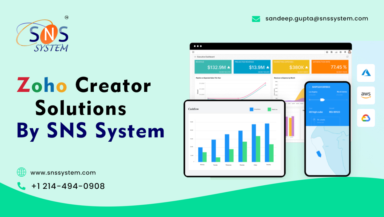 Streamline Your Business with Custom Zoho Creator Apps Streamline Your Business with Custom Zoho Creator Apps
