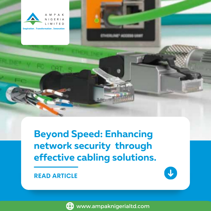 Beyond Speed: Enhancing Network Security Through Effective Cabling ... Beyond Speed: Enhancing Network Security Through Effective Cabling ...