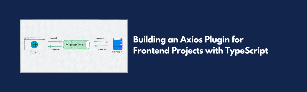 Building an Axios Plugin for Frontend Projects with TypeScript Building an Axios Plugin for Frontend Projects with TypeScript
