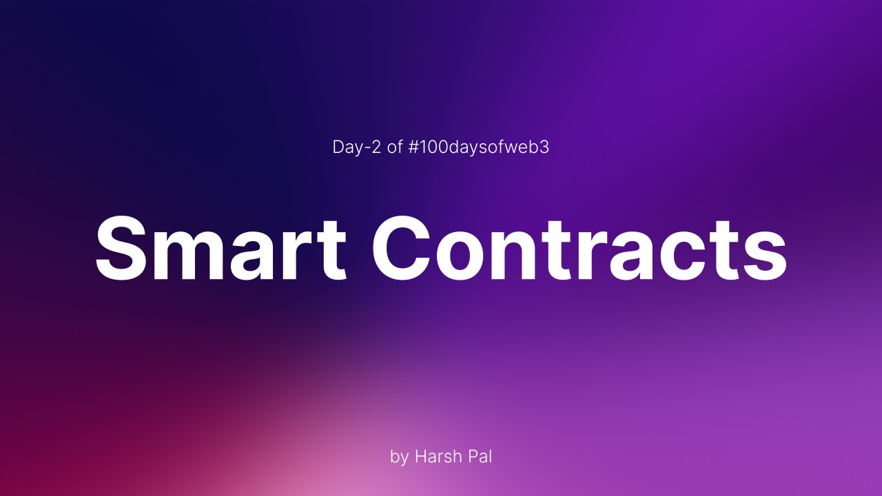 An Introduction to Smart Contracts An Introduction to Smart Contracts