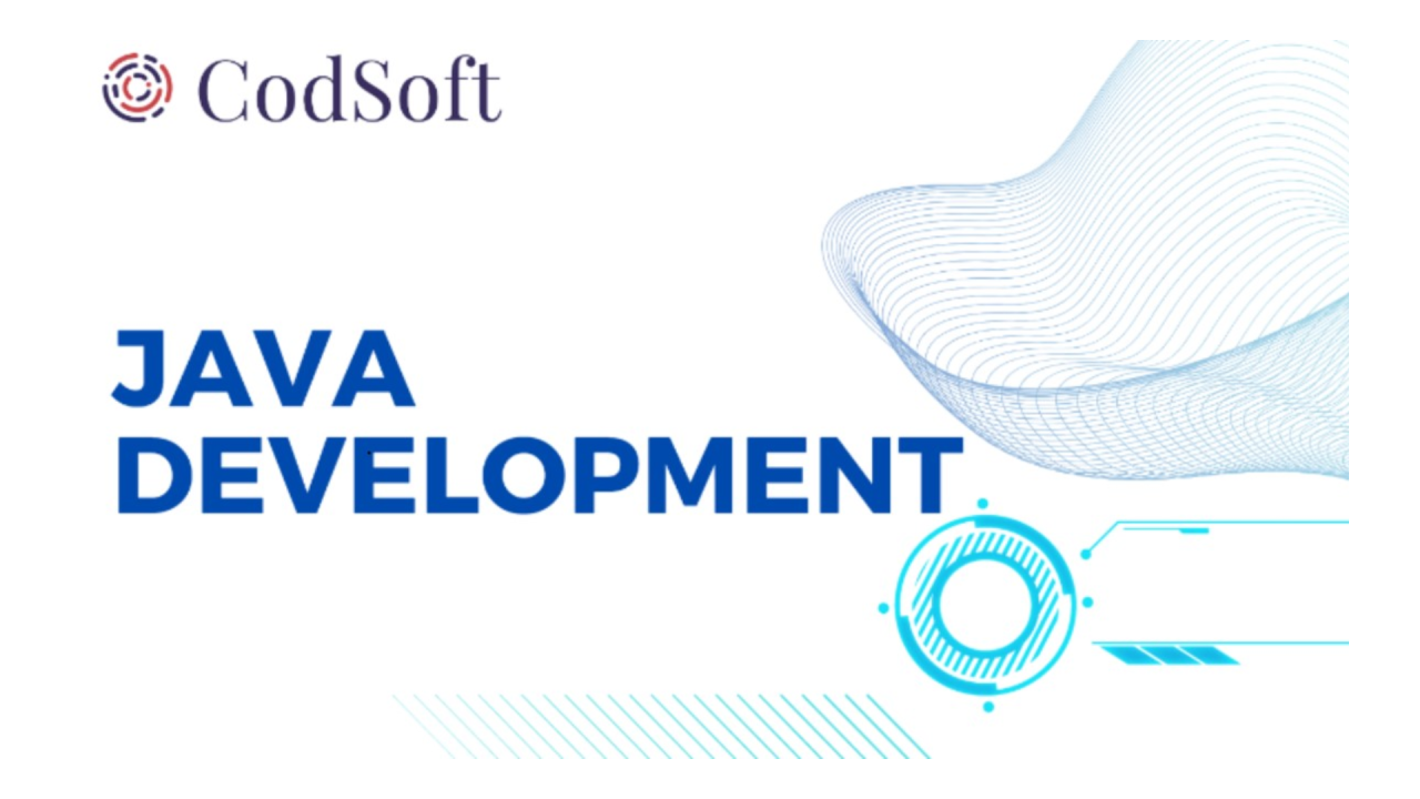 Internship Experience at CodSoft for Java Programming Internship Experience at CodSoft for Java Programming