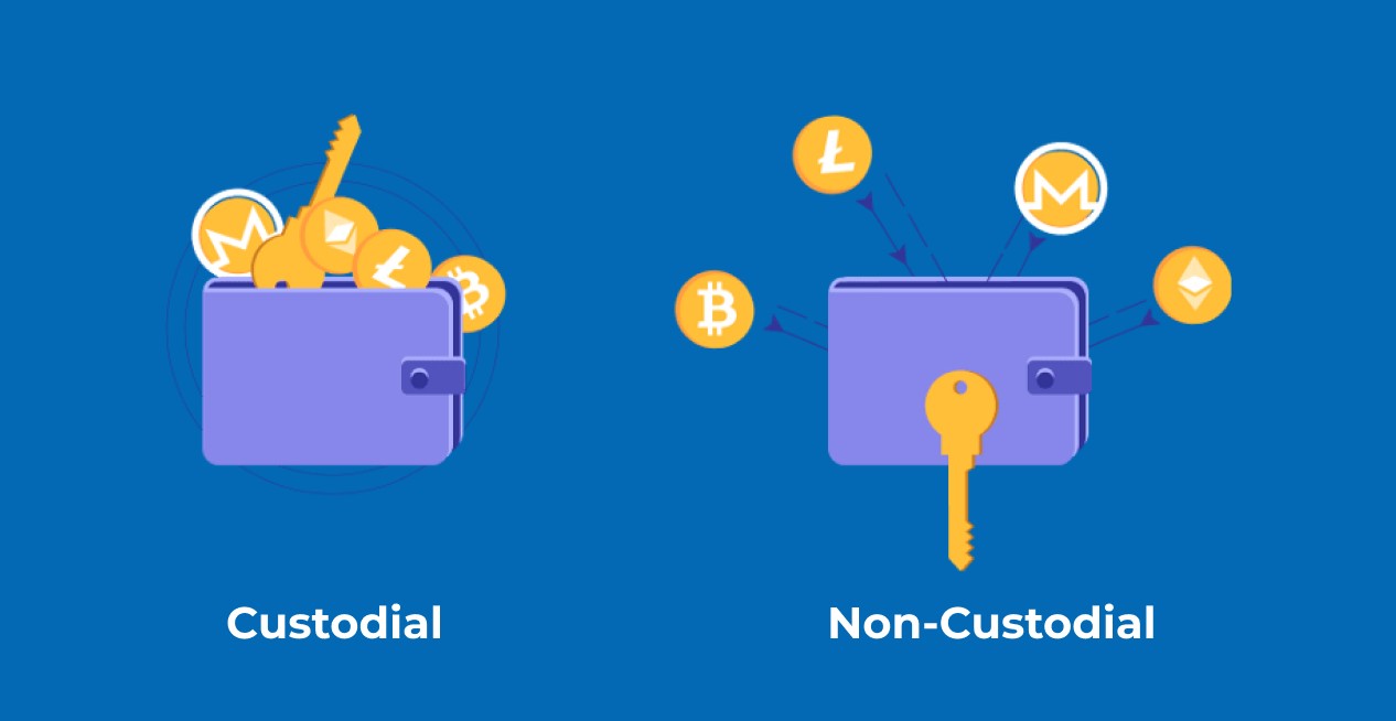 Custodial vs Non-Custodial Wallets: A Quick Comparison Custodial vs Non-Custodial Wallets: A Quick Comparison