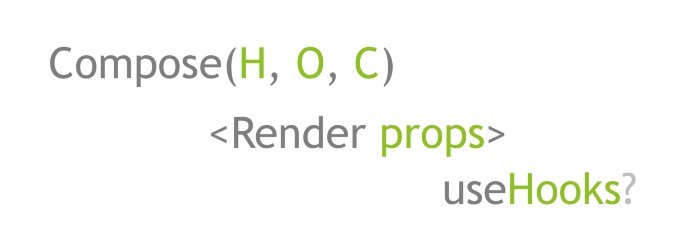 HOC's Render Props e Hooks HOC's Render Props e Hooks