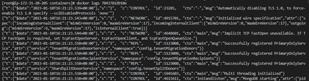 Managing Docker Logs Using the Command Line Interface Managing Docker Logs Using the Command Line Interface