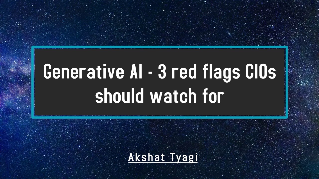 Generative AI threats that are not often addressed Generative AI threats that are not often addressed