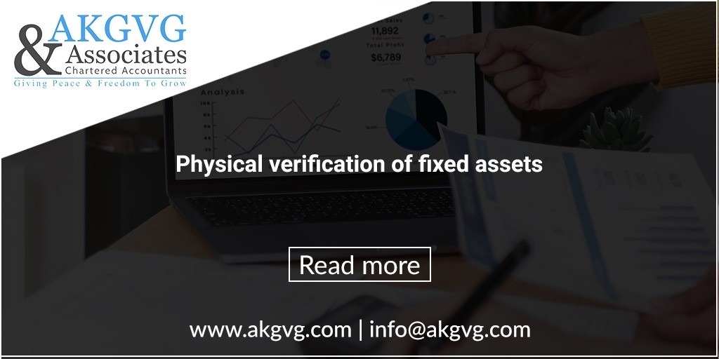 Physical verification of fixed assets Physical verification of fixed assets