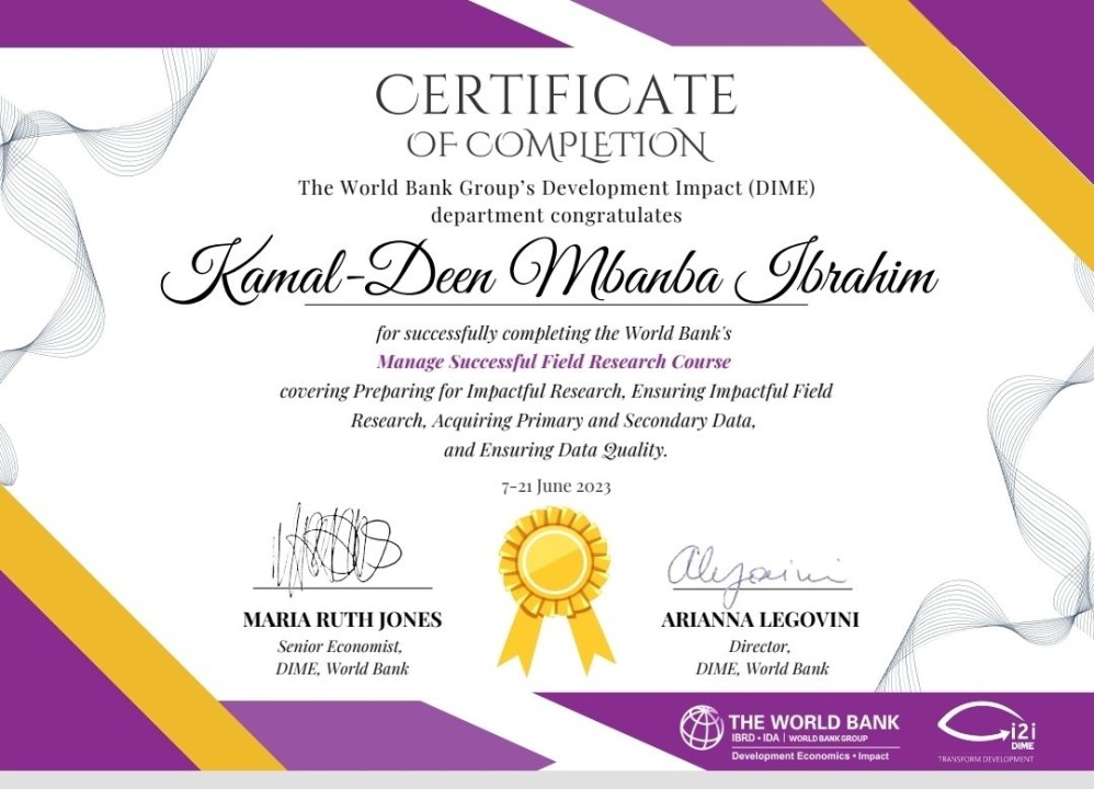 SUMMARIES OF MANAGE SUCCESSFUL FIELD RESEARCH (MSFR) BY @The World Bank ... SUMMARIES OF MANAGE SUCCESSFUL FIELD RESEARCH (MSFR) BY @The World Bank ...