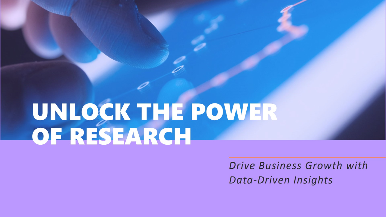 Unlock the Power of Research: Drive Business Growth with Data-Driven ... Unlock the Power of Research: Drive Business Growth with Data-Driven ...