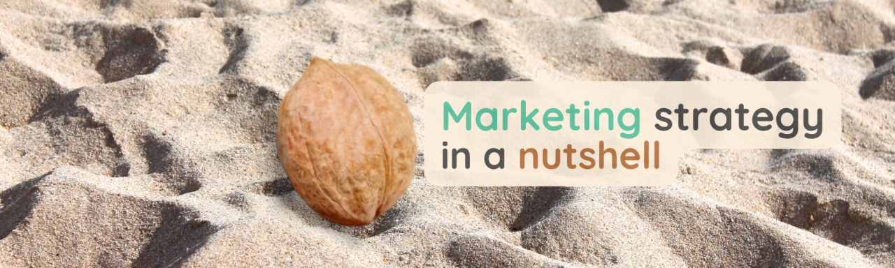 Marketing strategy in a nutshell Marketing strategy in a nutshell