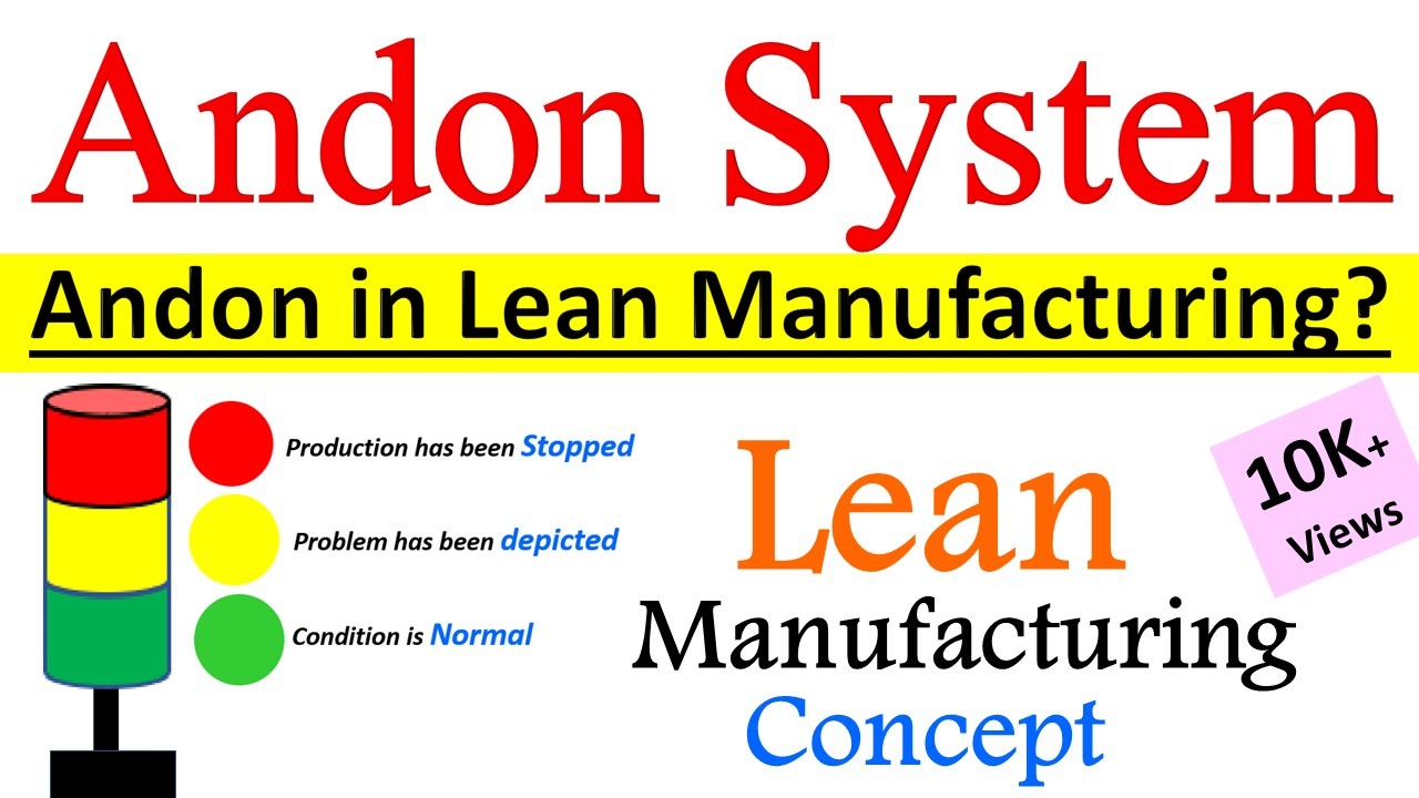 Andon in Lean Manufacturing (VIDEO📹) Andon in Lean Manufacturing (VIDEO📹)