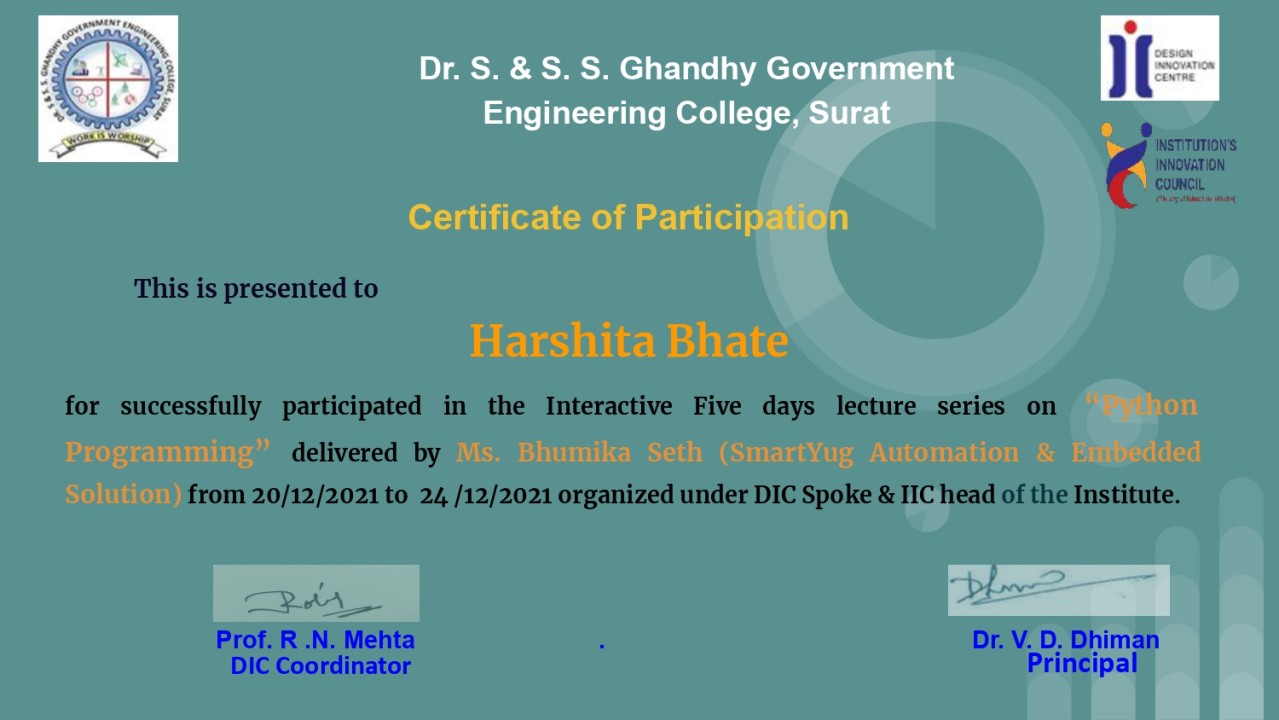 🌟 Successfully Completed Five-Day Python Programming Lecture Series! 🌟 🌟 Successfully Completed Five-Day Python Programming Lecture Series! 🌟