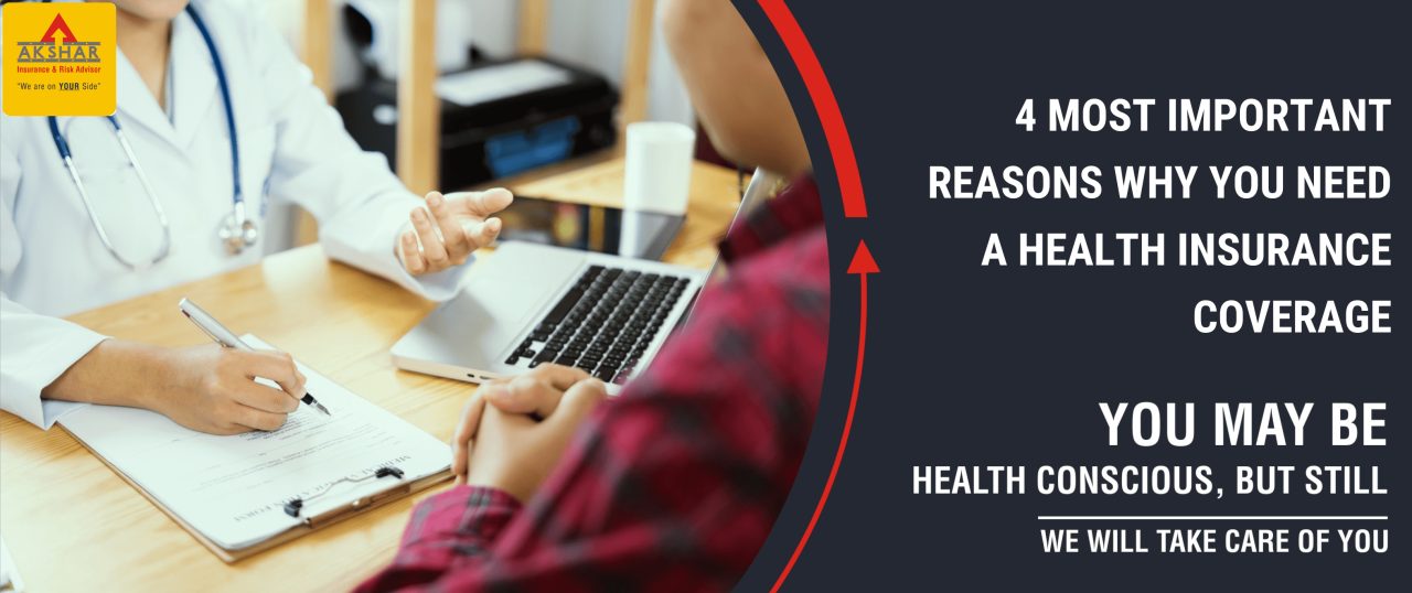 4 Most important reasons why you need health insurance coverage. 4 Most important reasons why you need health insurance coverage.