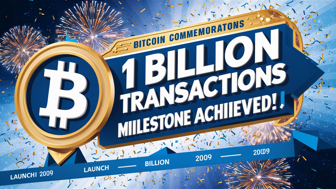 Bitcoin Network Surpasses 1B Transactions, Fifteen Years After Its Launch Bitcoin Network Surpasses 1B Transactions, Fifteen Years After Its Launch
